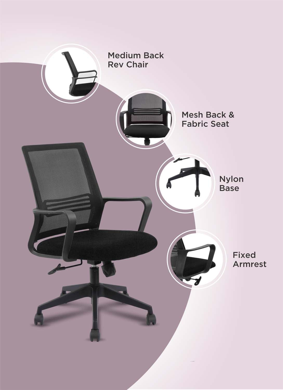 FLAVID OFFICE CHAIR – TUHOME US- DISTRIBUTOR
